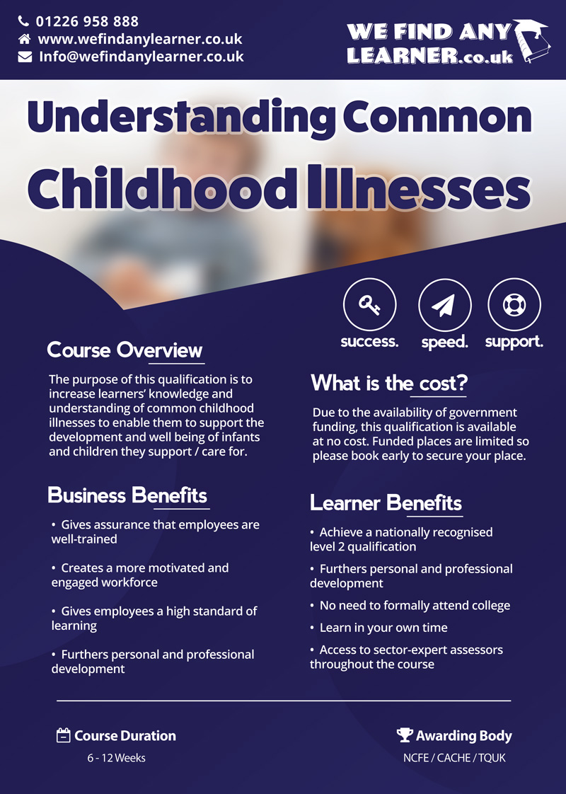 Understanding Common Childhood Illnesses Level 2 We Find Any Learner Understanding Common Childhood Illnesses Level 2 We Find Any Learner